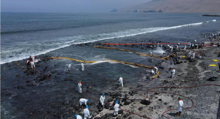 Volcanes, Tsunami, Refinería La Pampilla & Buque Tanque Mare Doricum ...