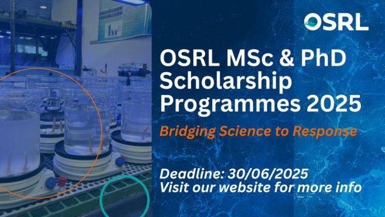 OSRL announces two new scholarships for 2025 – Spillcontrol – Spill Control