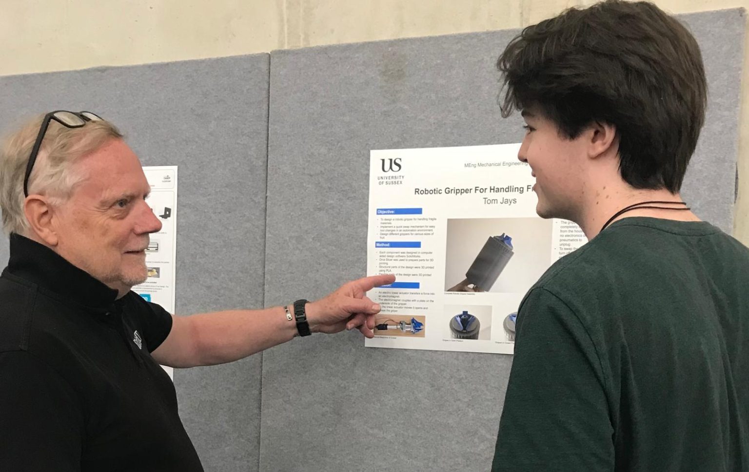 ISCO Council members judge students final work at University of Sussex ...